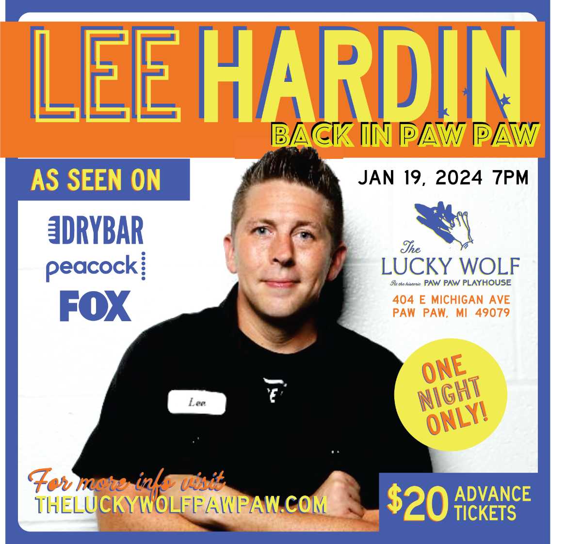 Events | The Lucky Wolf